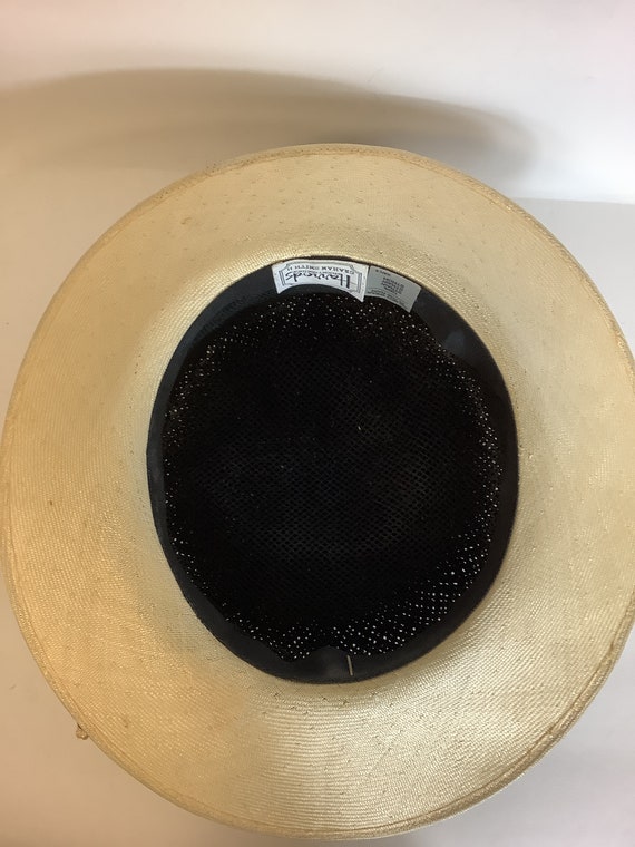 RARE Vintage 1990s Harrods Graham Smith straw hat for… - Gem