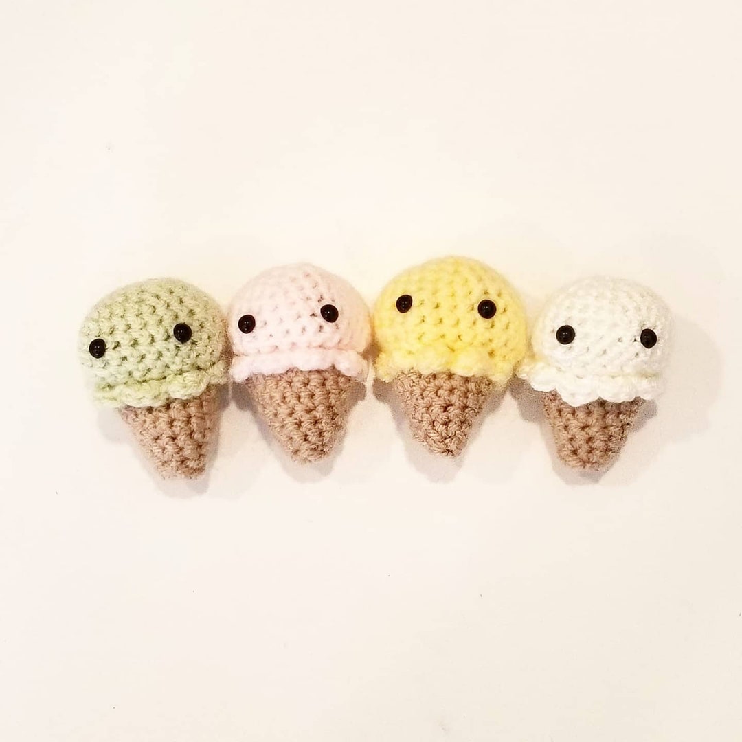 Colorful Mini Ice Cream | Keychain Pet Toys Food Props Decoration ...