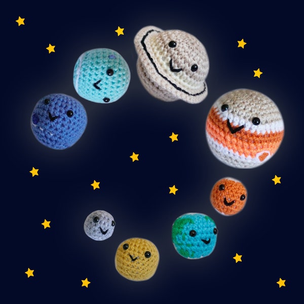Solar System Planets Plush - Etsy