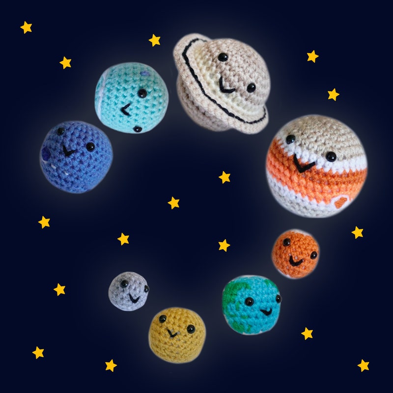 Solar System Planets Plush - Etsy