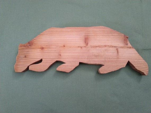 Badger Plate From the Teutoburg Forest larch Wood - Etsy