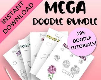 Do Doodle Daily PDF Digital Download Daily Prompts - Etsy