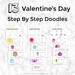 Doodle Tutorial Bundle Step by Step Doodles Learn How to - Etsy