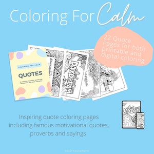 Coloring for Calm Bundle, Coloring Pages Bundle, Adult Coloring Pages ...