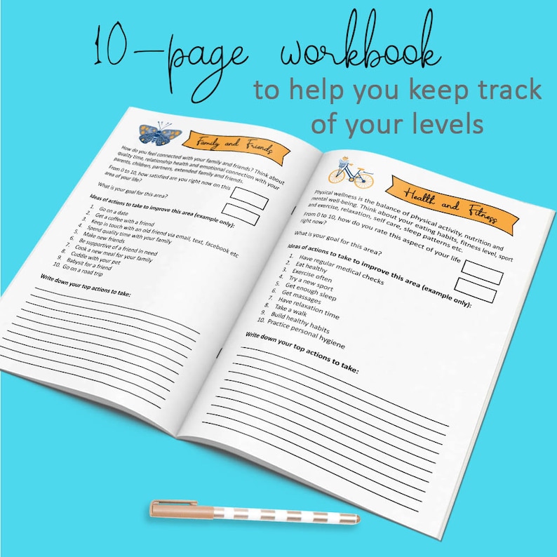 Level 10 Life Bullet Journal Printable Bundle, Miracle Morning Level 10 ...