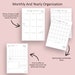 Love Notes Planner Printable, February Bullet Journal, February Planner ...