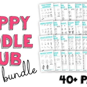 Easy Doodle Tutorials, Step by Step Doodles, Learn How to Doodle, How ...