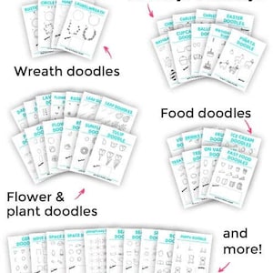 Easy Doodle Tutorials, Step by Step Doodles, Learn How to Doodle, How ...