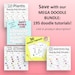 30 Day Doodle Challenge With Step by Step Tutorials, Easy Doodle ...