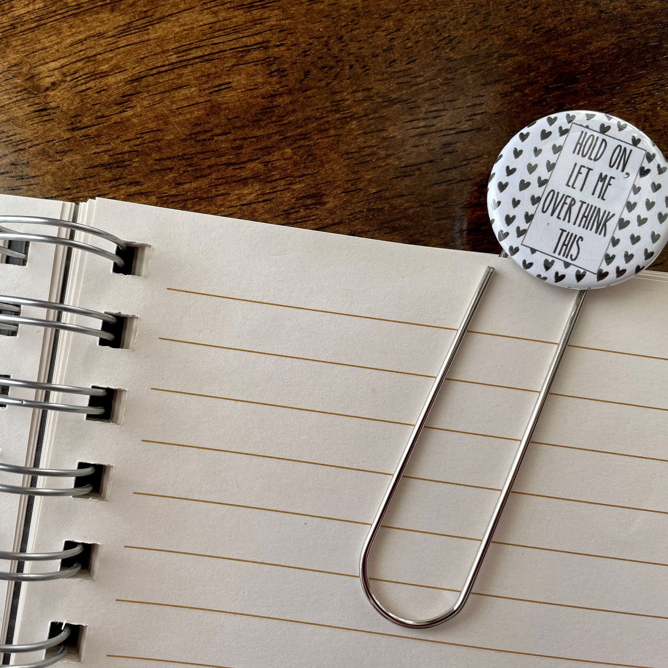 Jumbo Paperclip Bookmark, Planner Bookmark, 2 Pack - Etsy