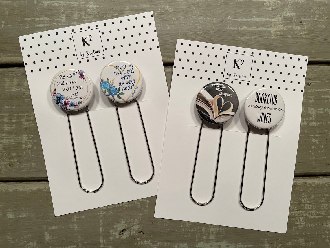 Jumbo Paperclip Bookmark, Planner Bookmark, 2 Pack - Etsy