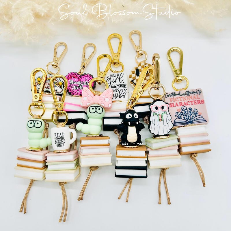 Stacked Bag Charms - Etsy