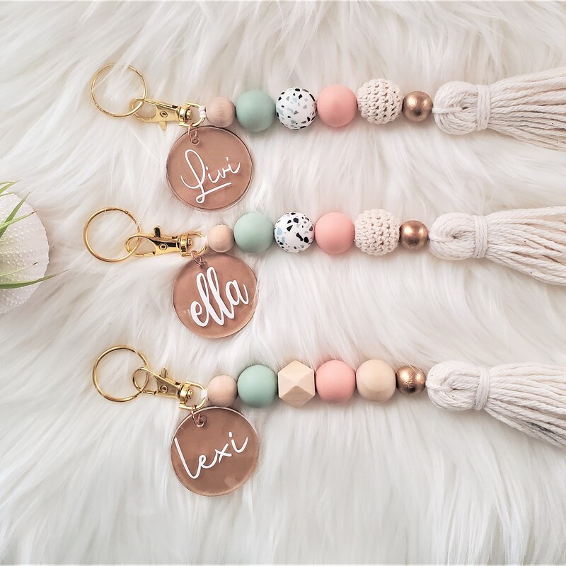 Clay Key Chain - Etsy