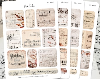 Vintage Antique Stickers - Etsy