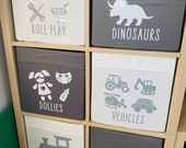 Toy Storage Decals Toy Labels Toy Box Stickers - Etsy UK
