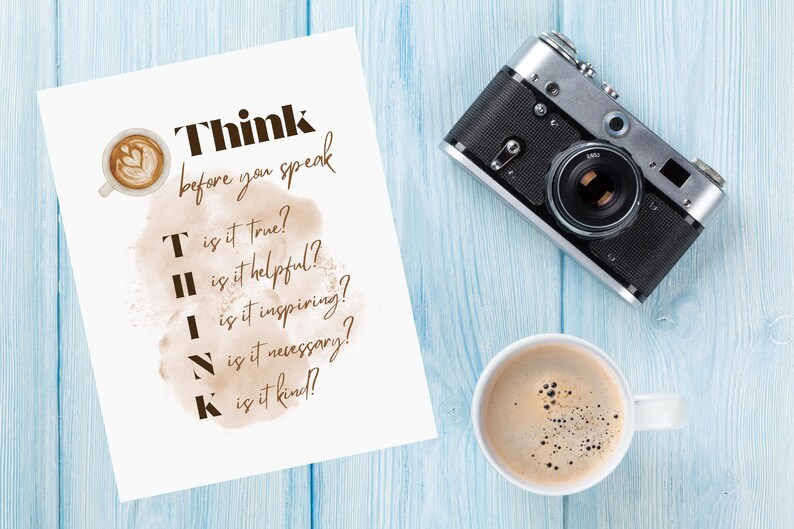 Piensa antes de hablar Acróstico / Es cierto, útil, amable / Maceta ...