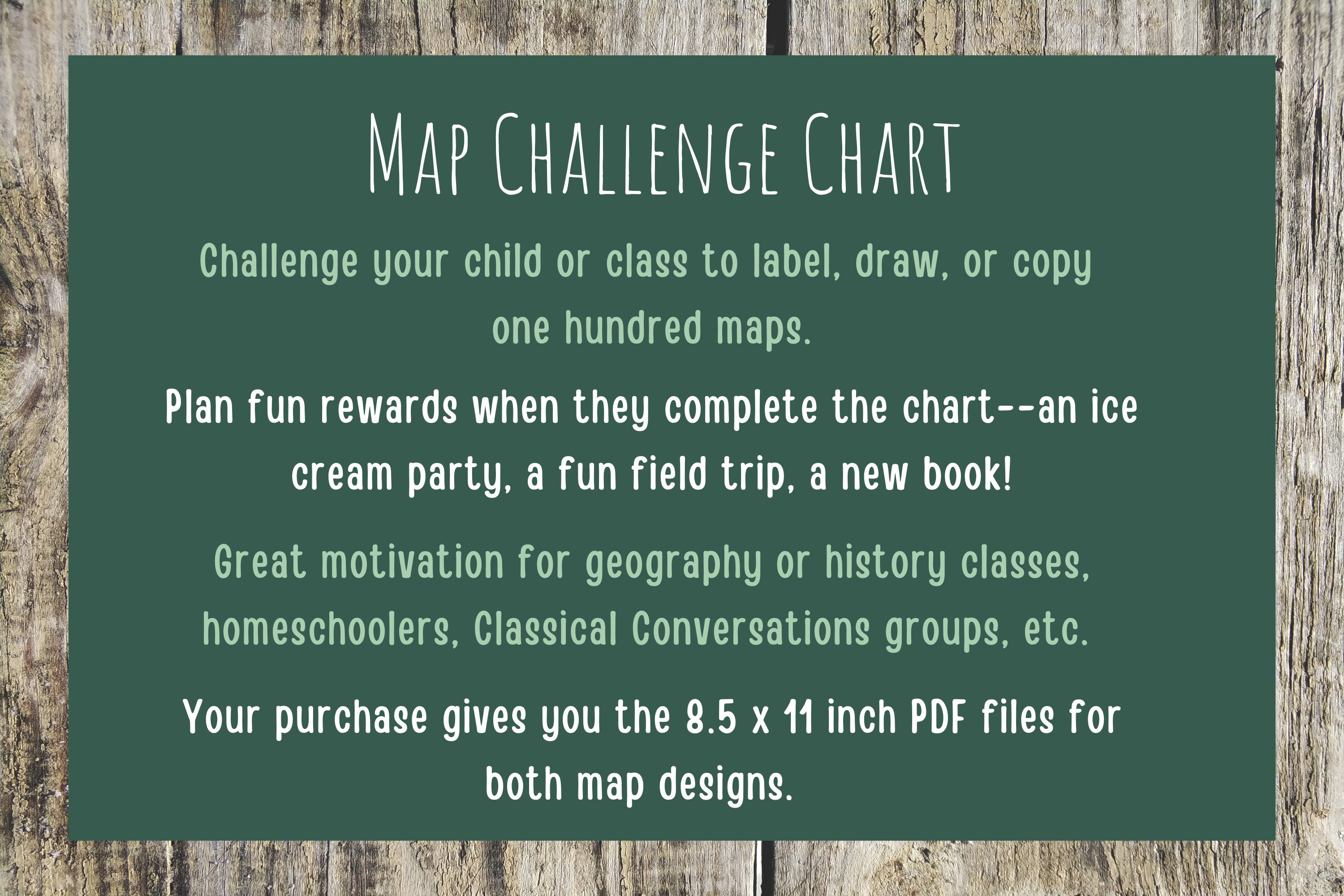 Geography 100 Maps Challenge Chart Printable | Classrooms ...