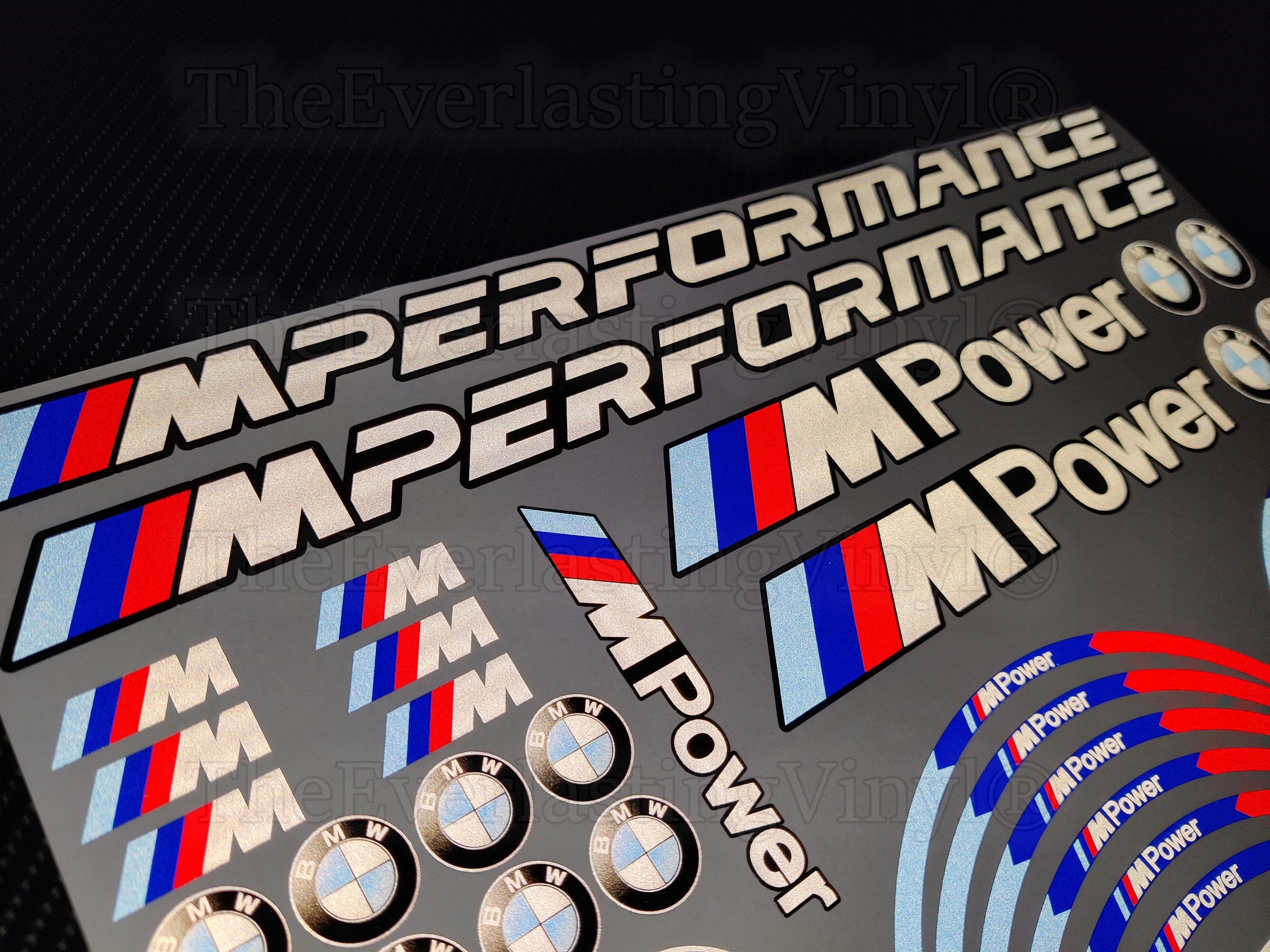 BMW M Power Reflective Stickers Kit for Xiaomi Mijia M365 / Pro 2 and ...