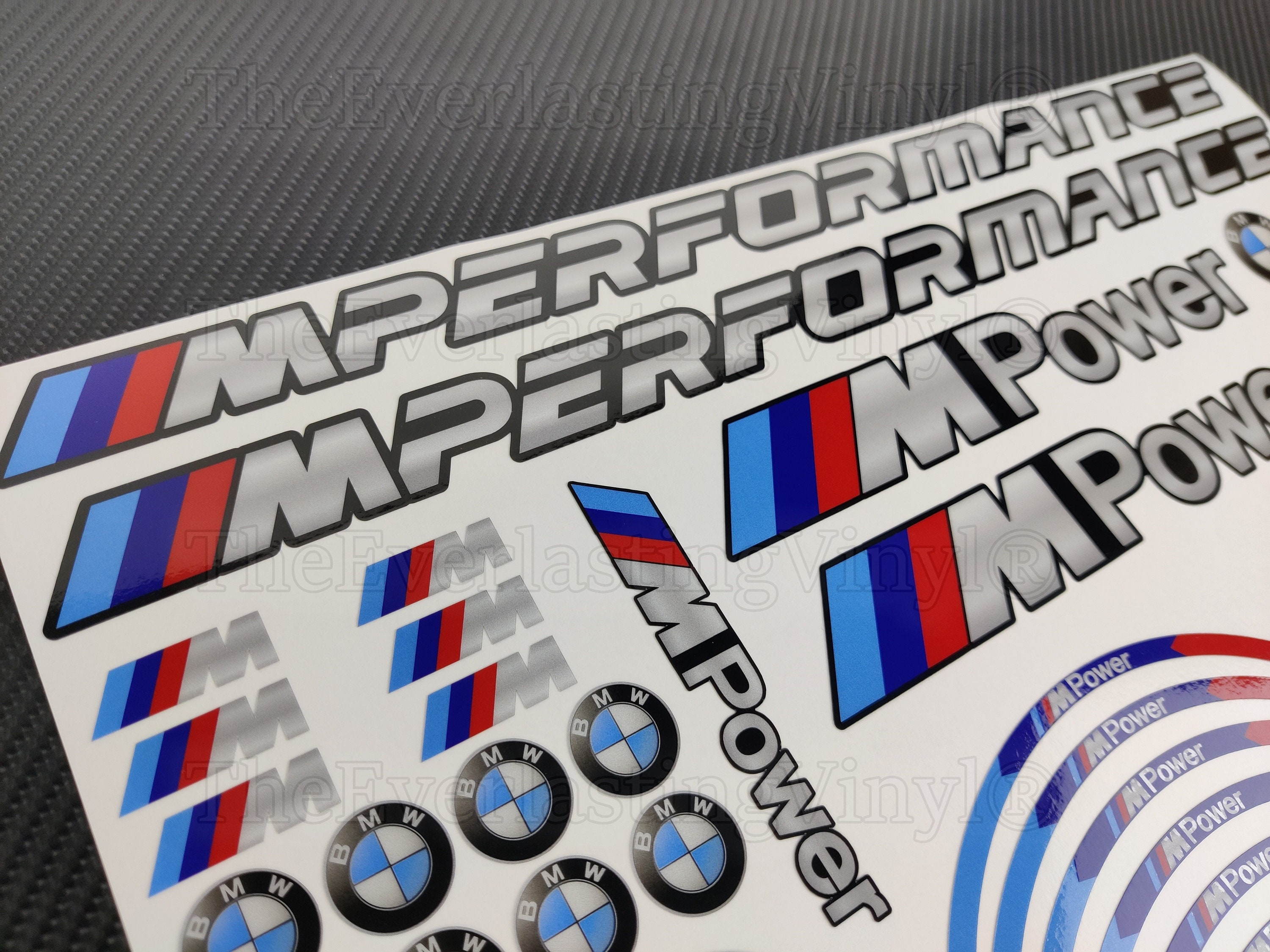 BMW M Power Reflective Stickers Kit for Xiaomi Mijia M365 / Pro 2 and ...