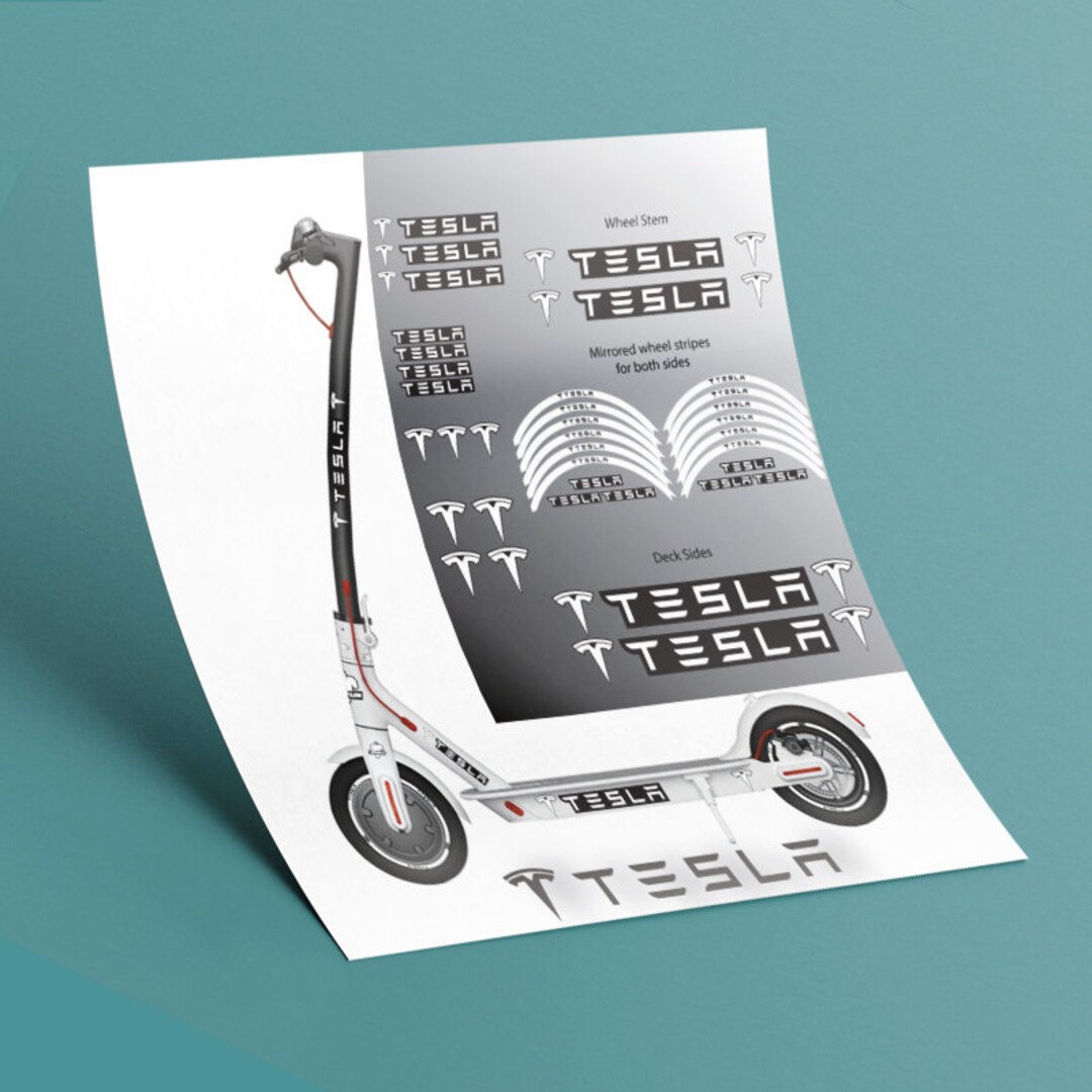 Xiaomi Mijia M365 / Pro / Pro 2 Electric Scooter Reflective Stickers ...