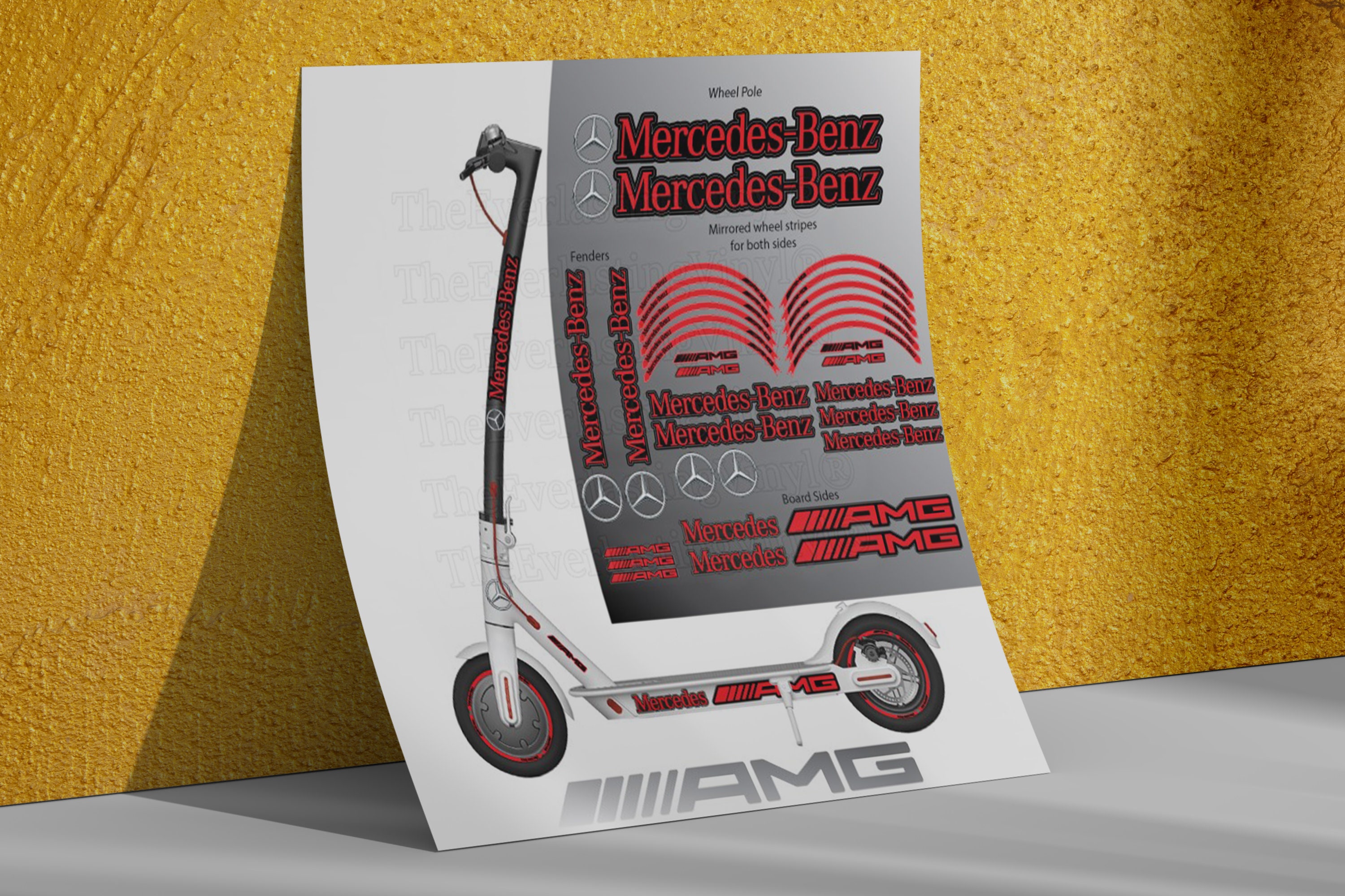 Xiaomi Mijia M365 / Pro / Pro 2 Electric Scooter Reflective Stickers ...