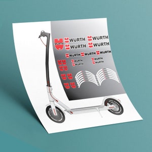 Xiaomi Mijia M365 / Pro / Pro 2 Electric Scooter Reflective Stickers ...