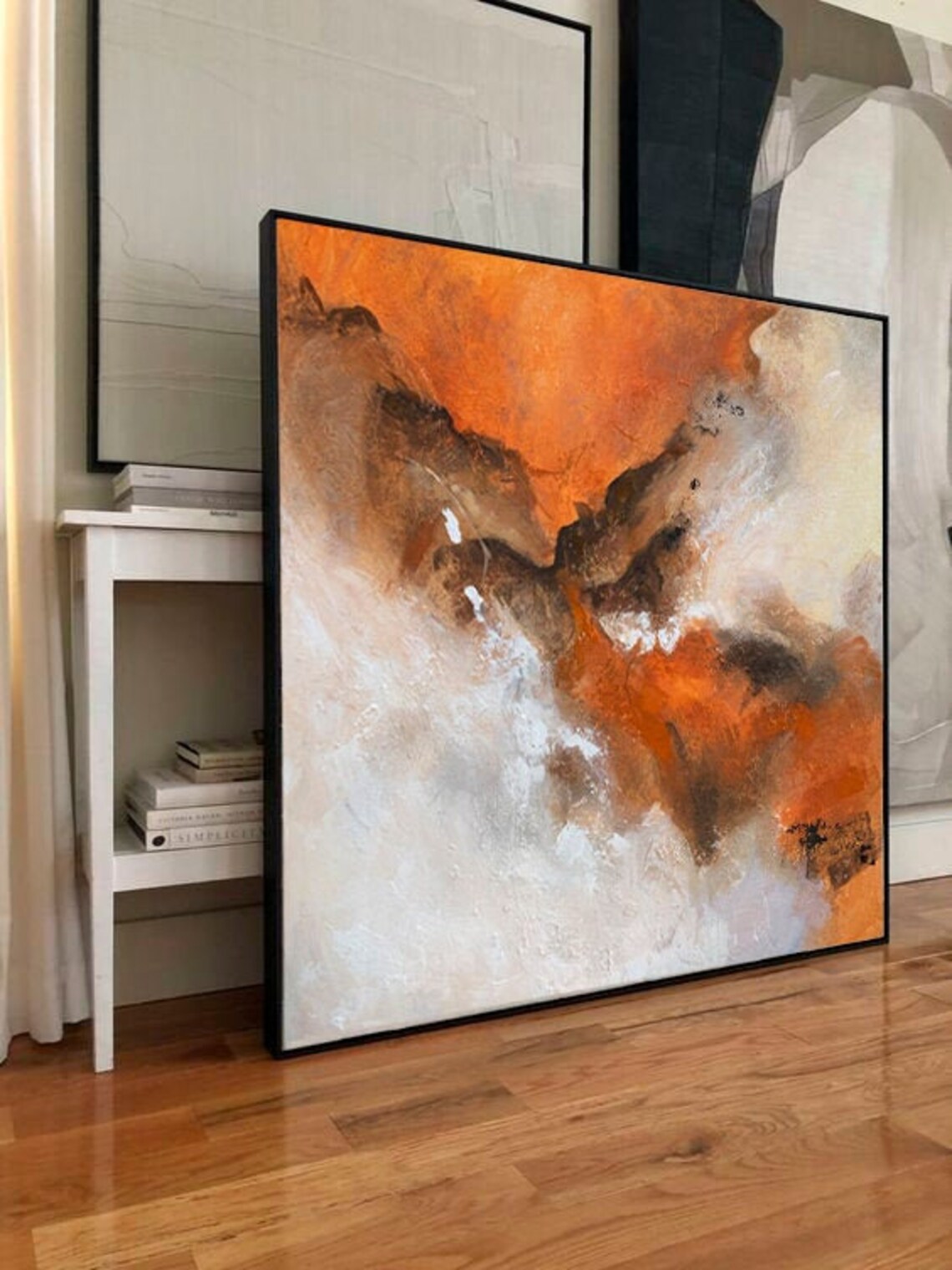 Abstract Acrylic Painting on Canvas Abstract Painting Original - Etsy