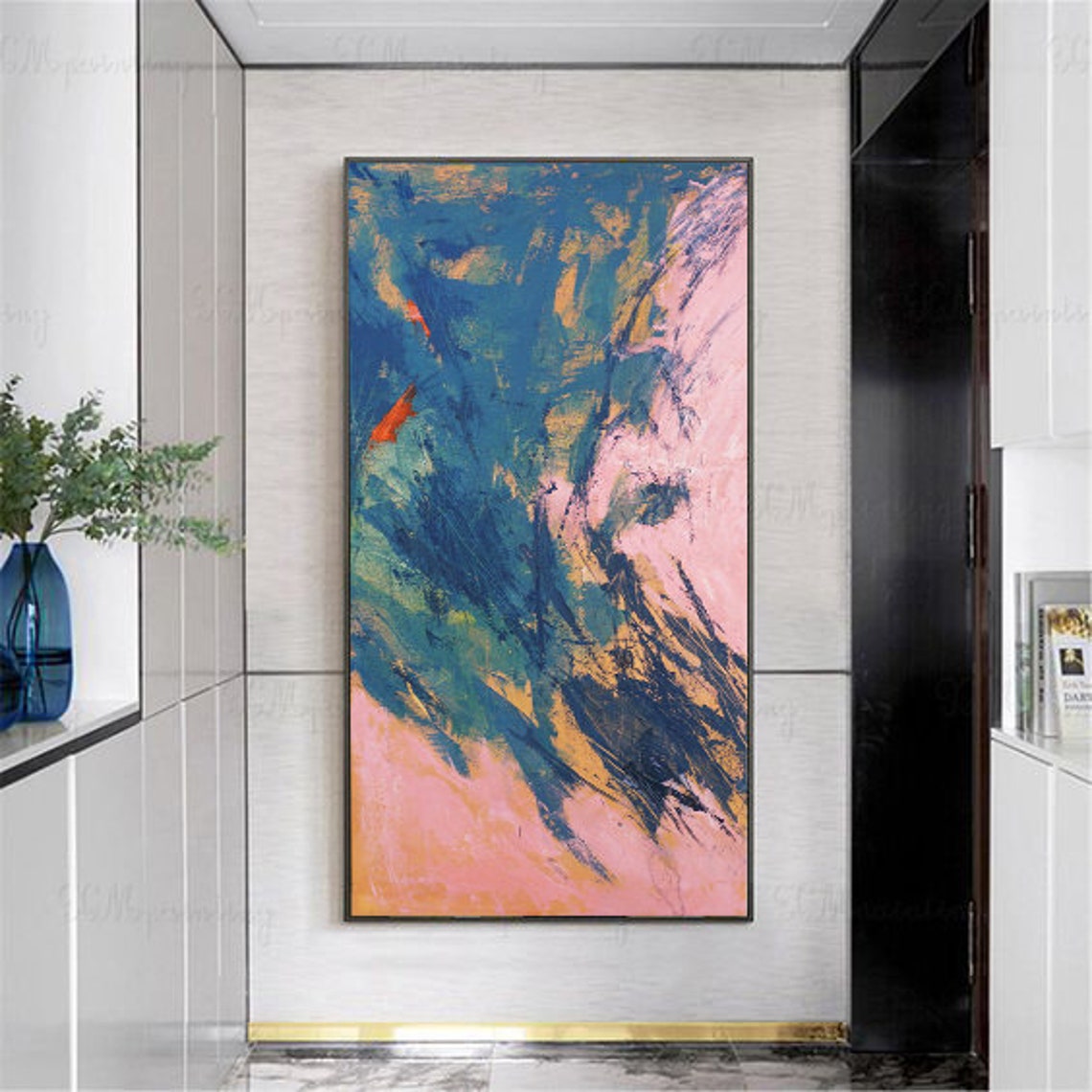 Oversize Abstract Painting Large Original Abstract Acrylic | Etsy