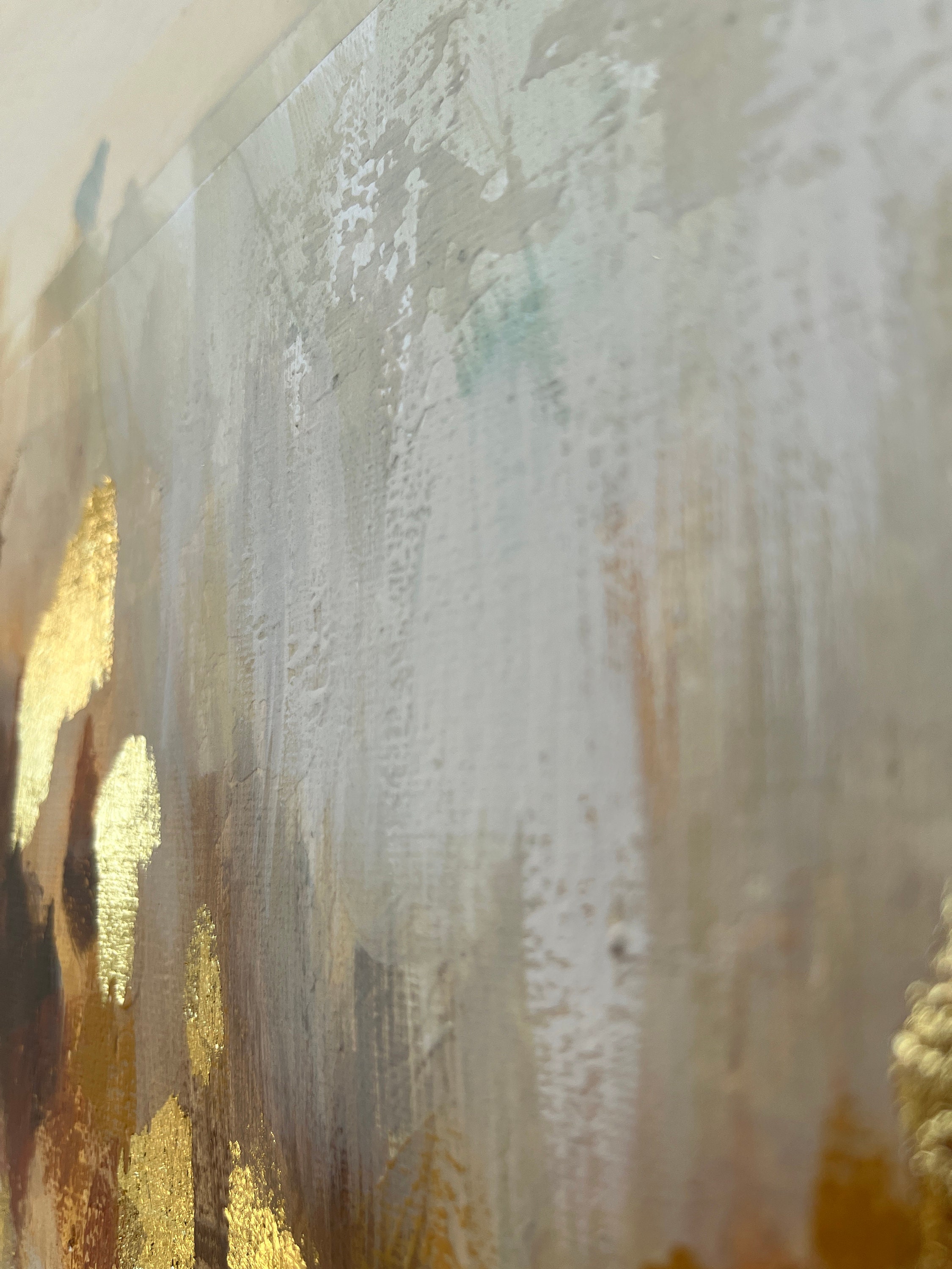 Large Abstract Wall Art Gold Original Abstract Painting - Etsy