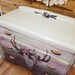 SOLD Painted Vintage Furniture, Longhorn Skull Western Dresser Chest of ...