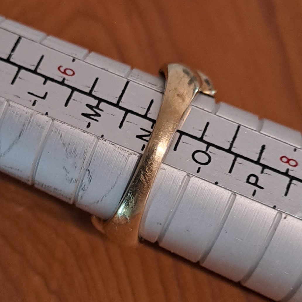 Vintage 9ct Gold Ruby Set Dress Ring London 1979 - Etsy