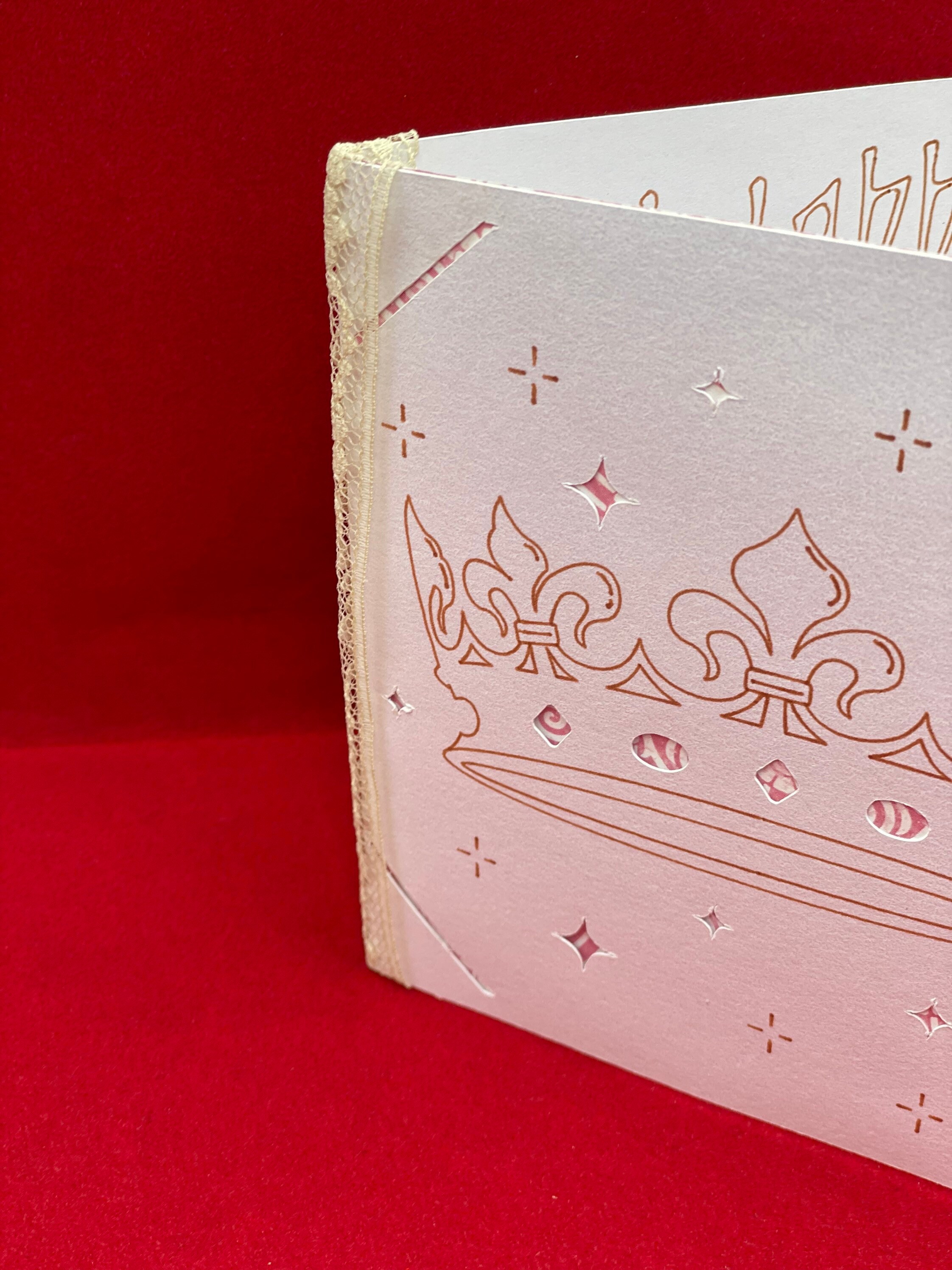 Crown Birthday Card With Envelope - Etsy