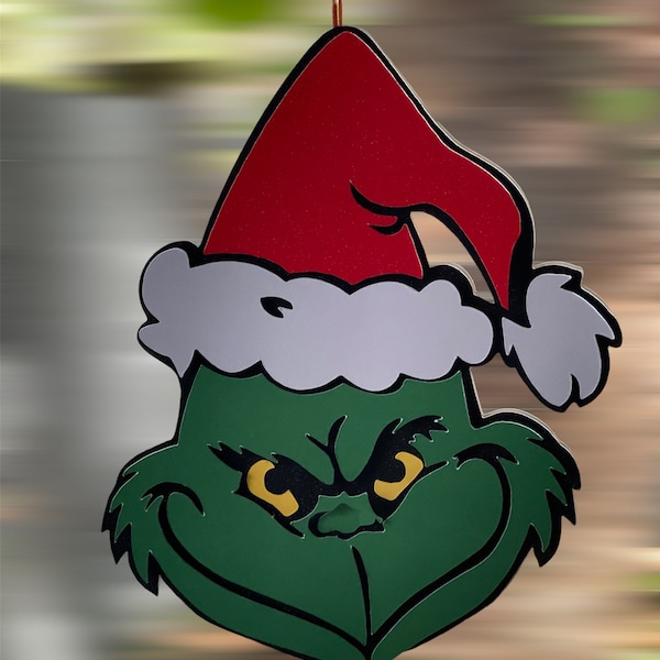 Grinch Face - Etsy