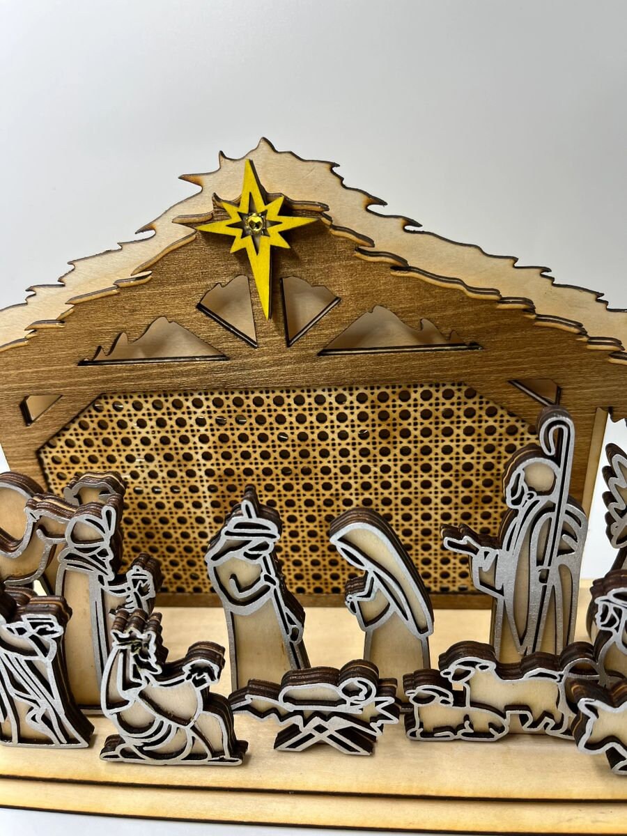 The Nativity of Jesus/ Christian Decor/ Catholic Decor/ Religious Decor ...