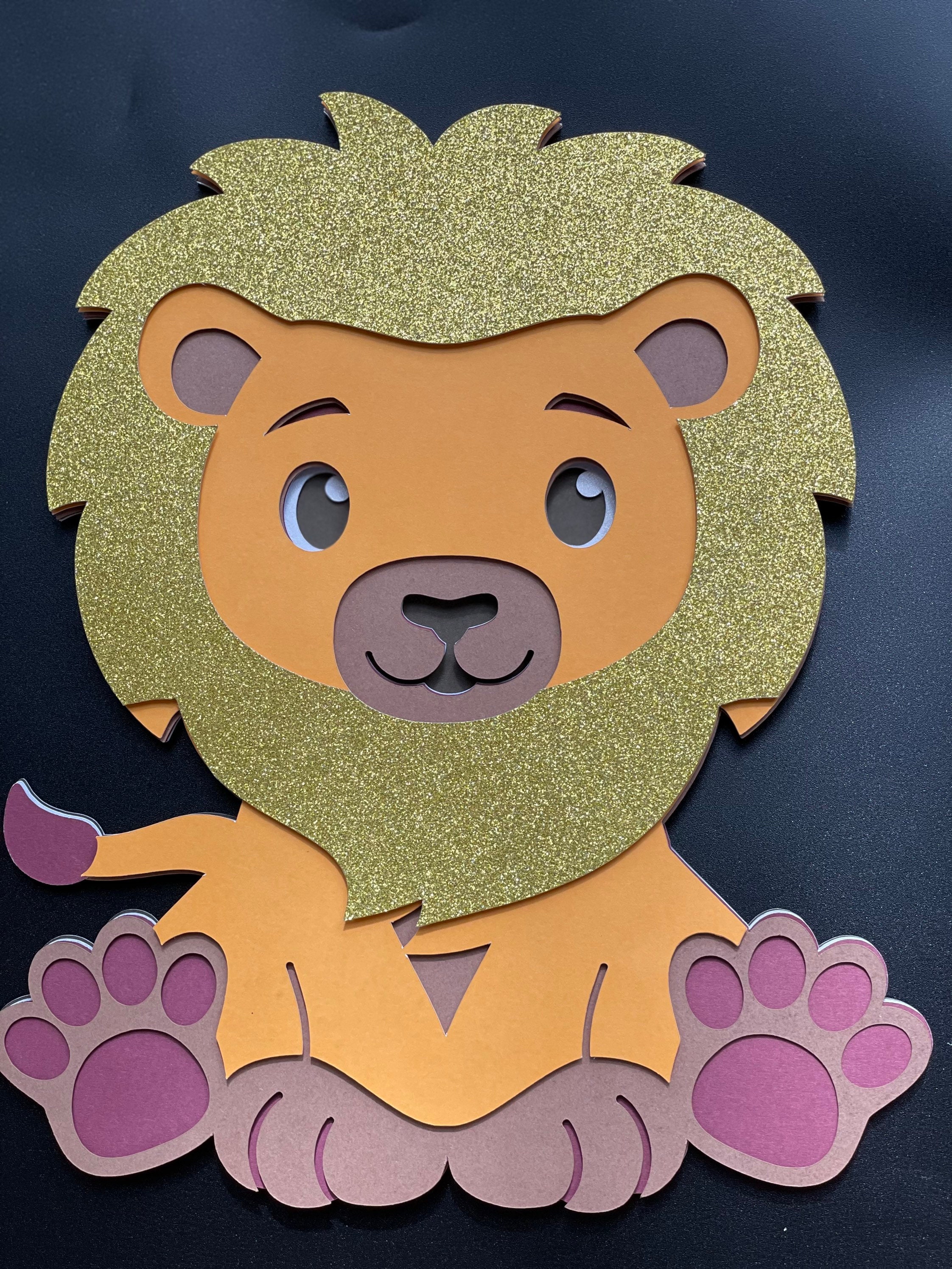 Lion Wall Decoration/kids Bedroom/kids Birthday - Etsy