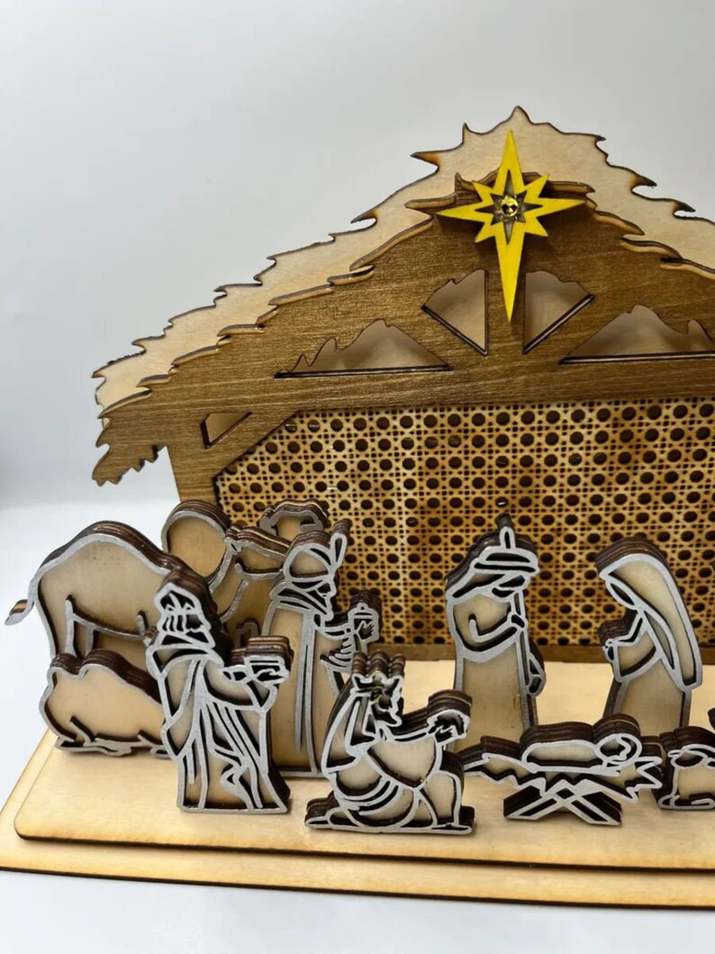 The Nativity of Jesus/ Christian Decor/ Catholic Decor/ Religious Decor ...