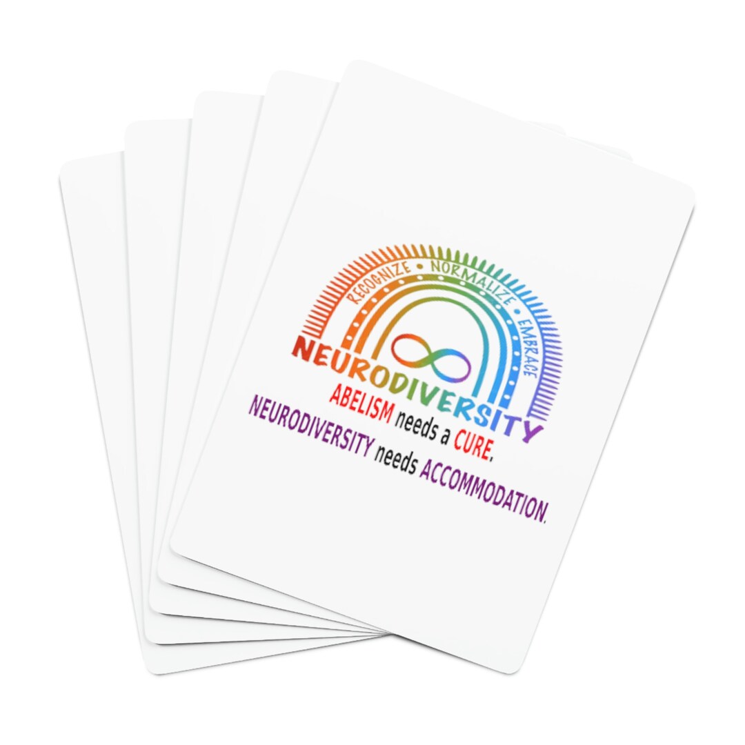 Neurodiversity Poker Cards - Etsy