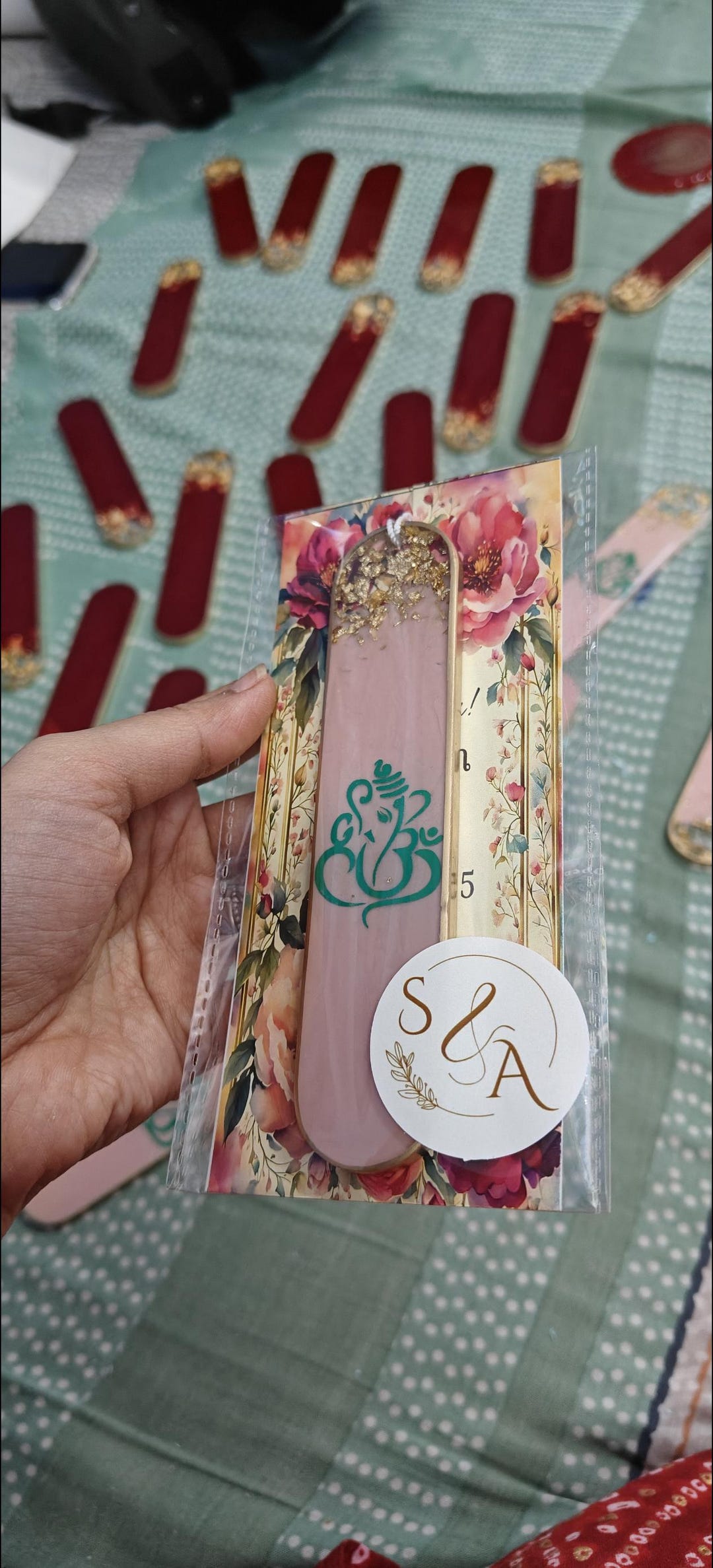 Ganesha Bookmark, Diwali Gift, Ganesh Chaturthi, Pooja Return Gifts ...