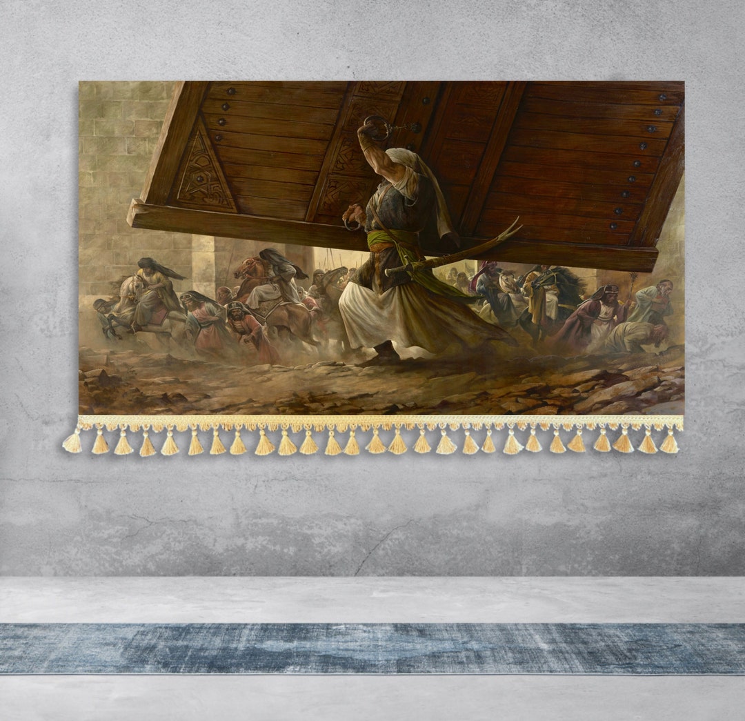 Imam Ali Khaiber High Quality Banner, Ya Ali, Shia Wall Art, Shia Wall ...