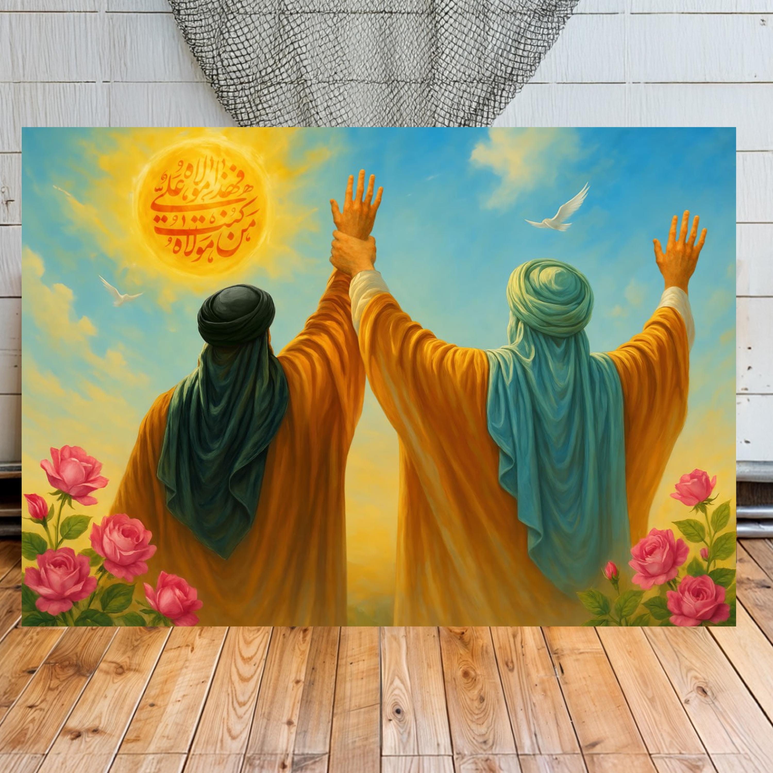 Eid Al Ghadir High Quality Banner, Shia Poster, Imam Ali Art, Ghadeer ...