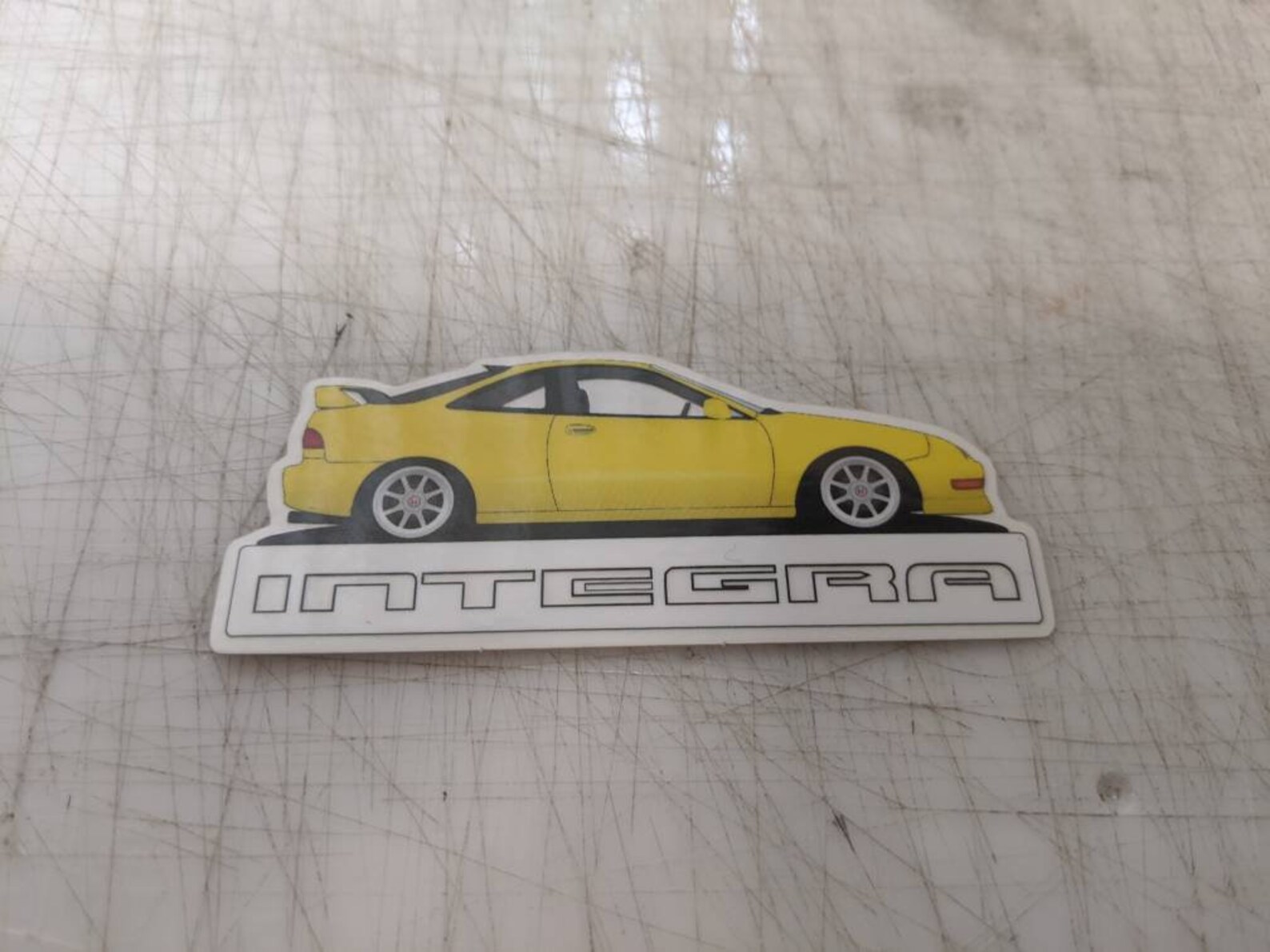 Stickers : DC Integra 2 colours | Etsy