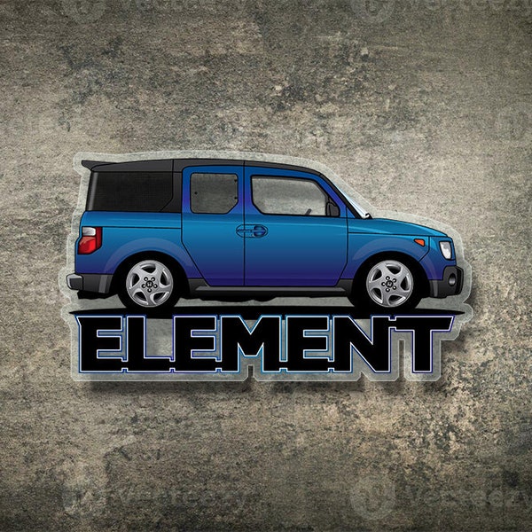 Honda Element Decal - Etsy