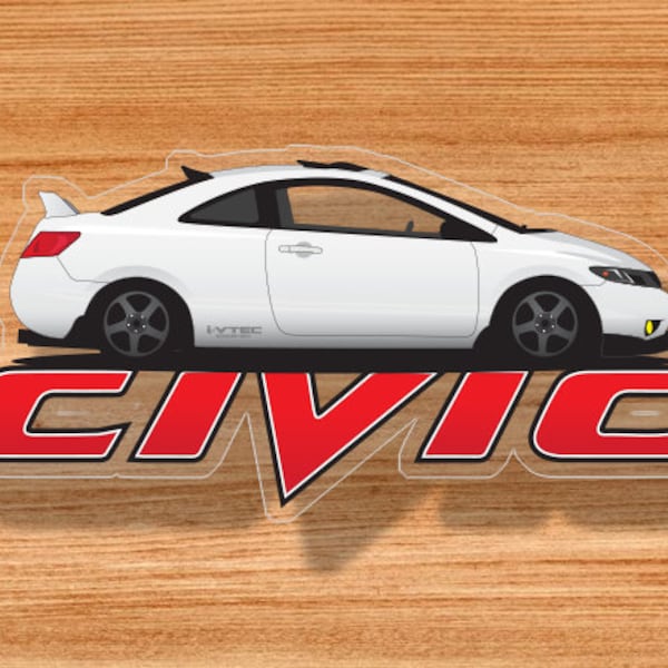 Honda Civic Coupe 8th Gen - Etsy
