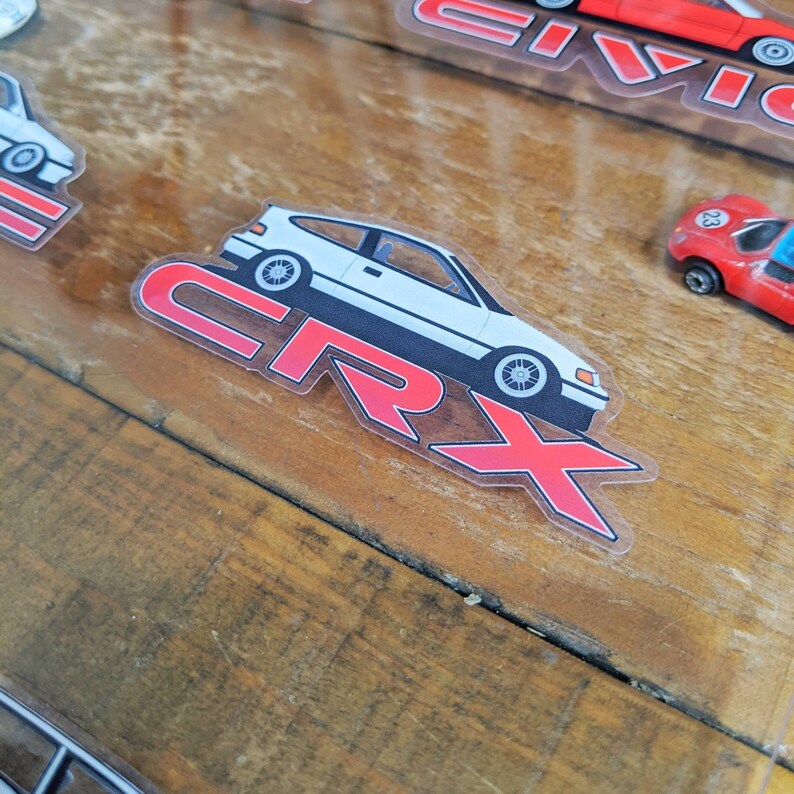 Stickers : CRX 3 Colours - Etsy
