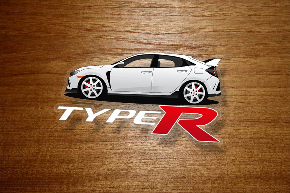 Stickers : FK8 Type R Civic - Etsy