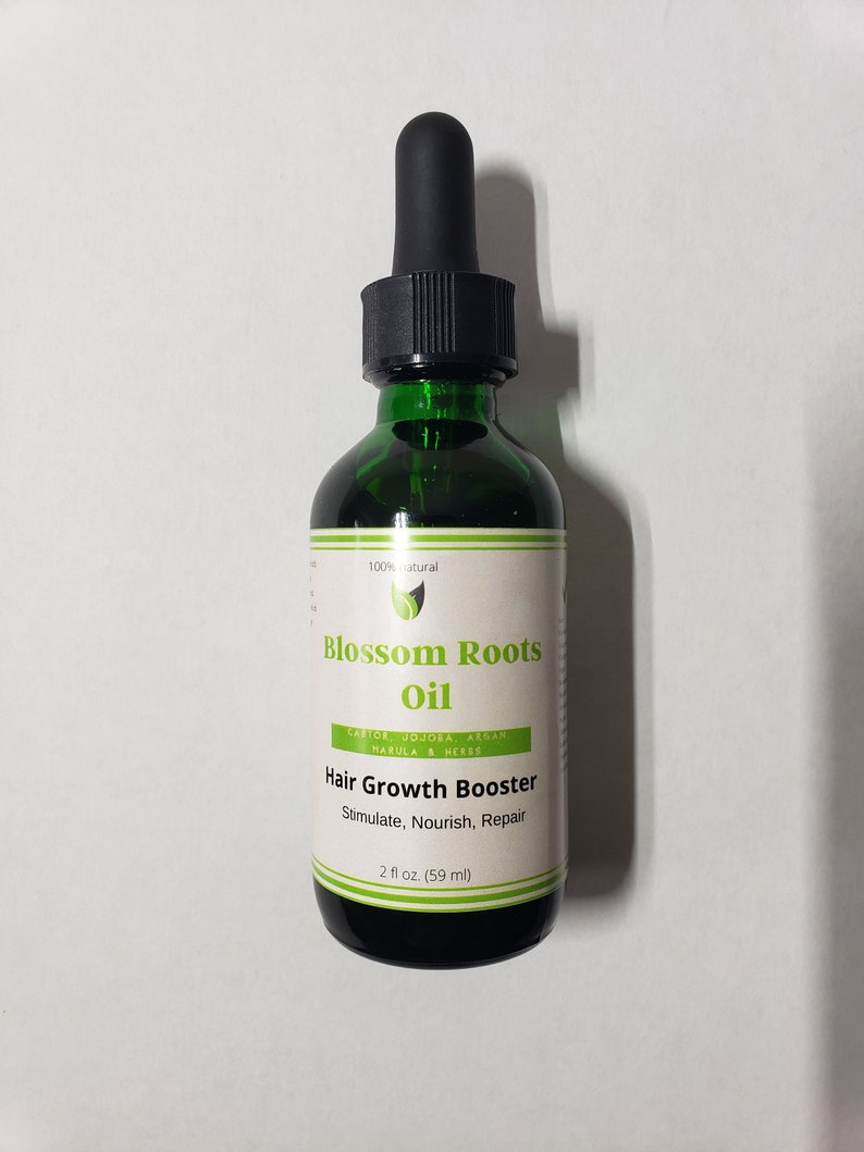 Blossom Roots Oil Hair Growth Booster / Natural Hair Oil / Hair Growth ...