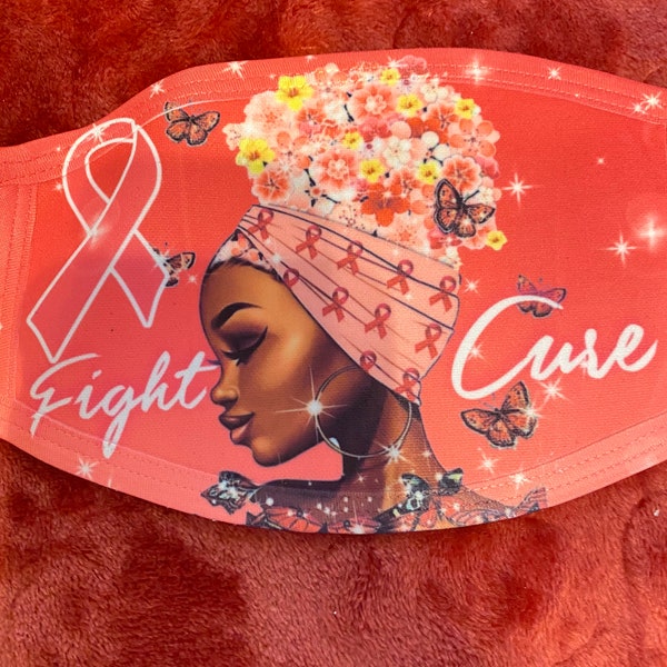 Breast Cancer Mask - Etsy