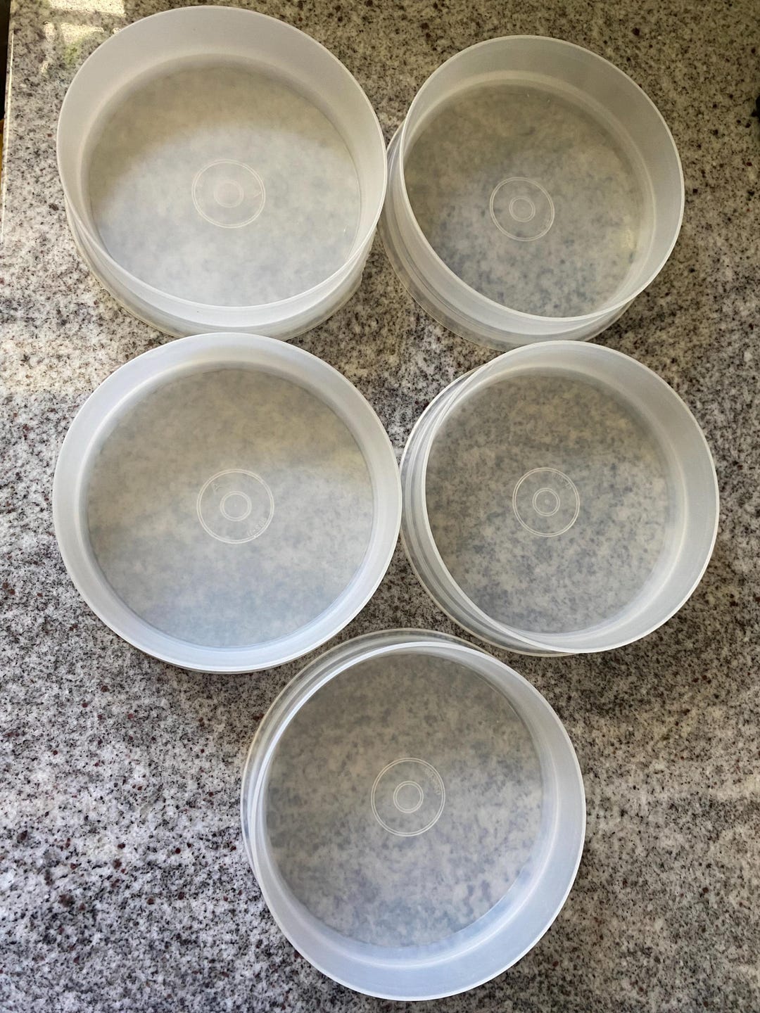 Tupperware Hamburger Patty Containers, Tupperware Hamburger Storage ...