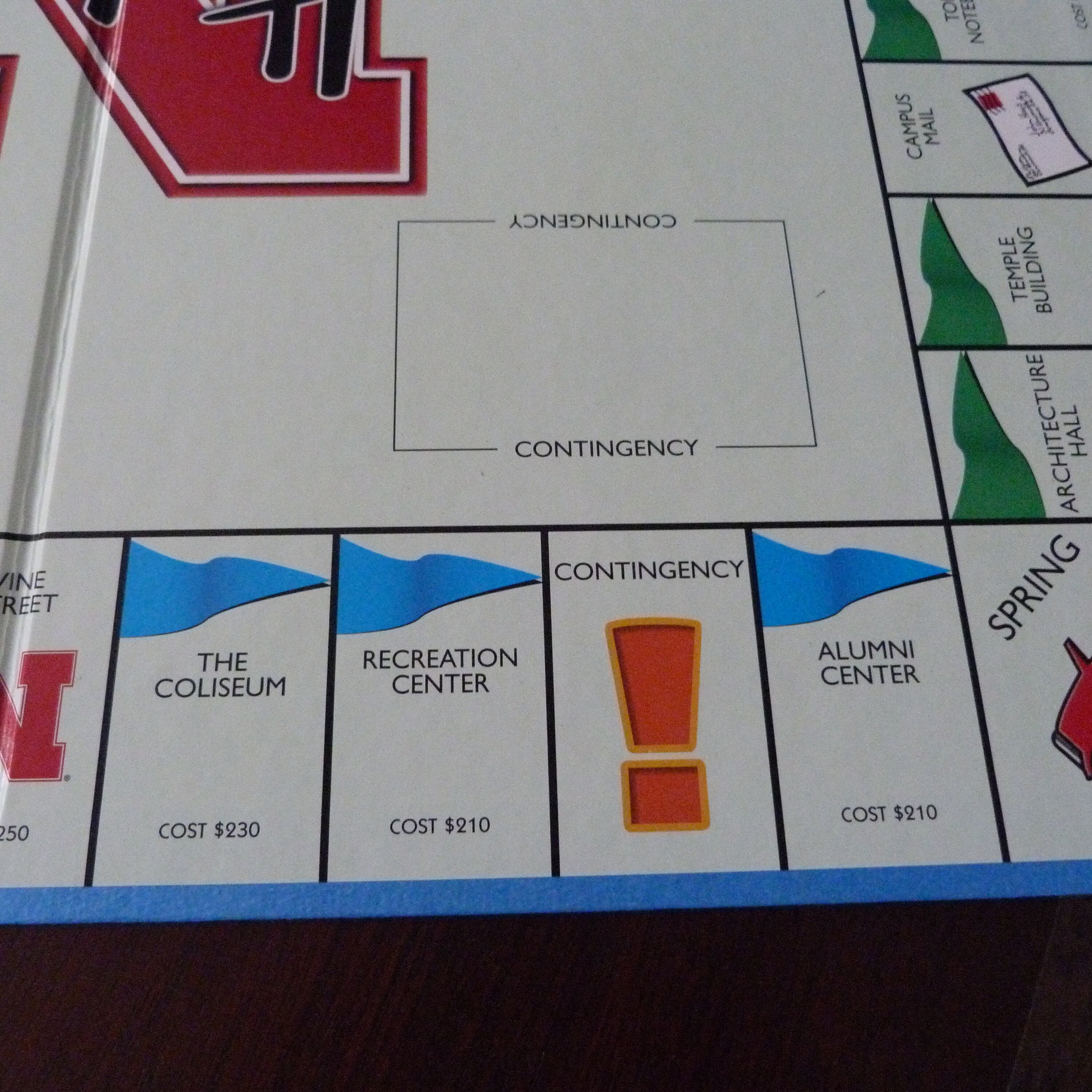 Classic Monopoly Board Close Up
