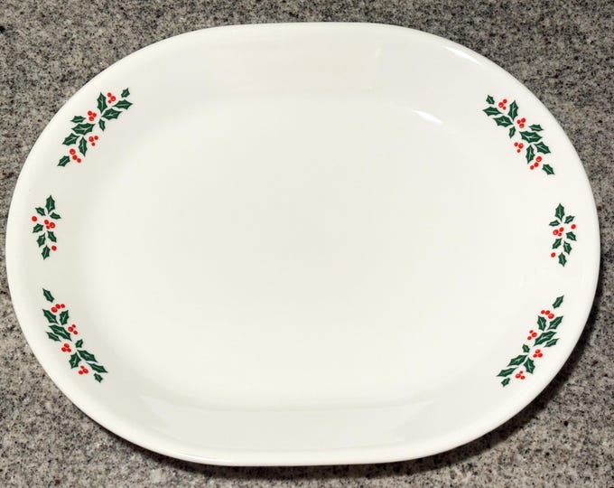 Corelle Winter Holly Dishes -YOUR CHOICE- Winter Holly Dinner Plates ...